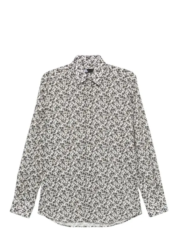 Karl Lagerfeld Floral-print Shirt - Grey