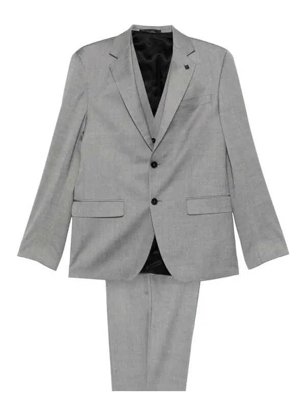 Karl Lagerfeld Single-breasted Suit - Grey