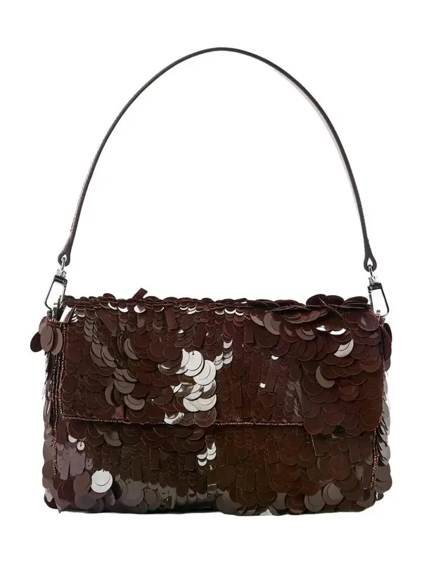 Staud Timmy Shoulder Bag - Brown