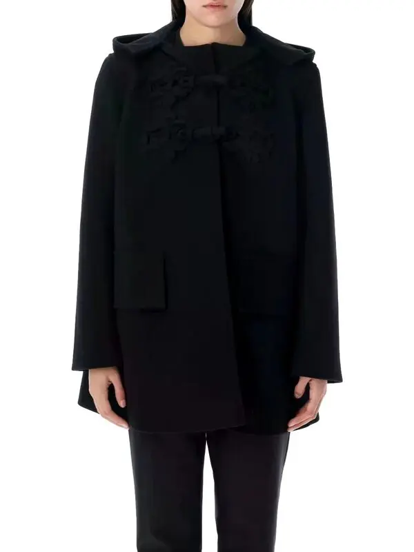 Valentino Garavani Single-breasted Coat - Black