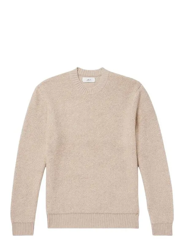 Mr P. Cashmere Sweater - Neutrals