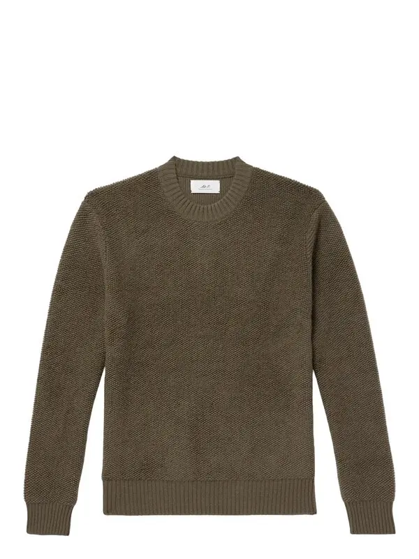 Mr P. Cashmere Sweater - Green