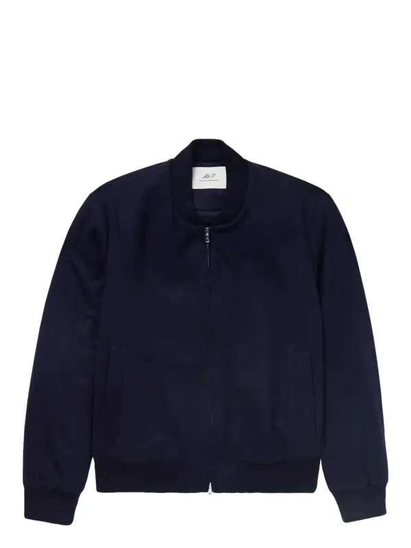 mr p. - Mr P. Padded Cashmere-Blend Bomber Jacket