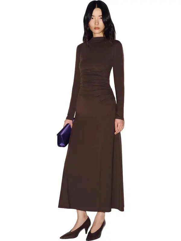 REFORMATION Nemy Knit Dress - Cafe