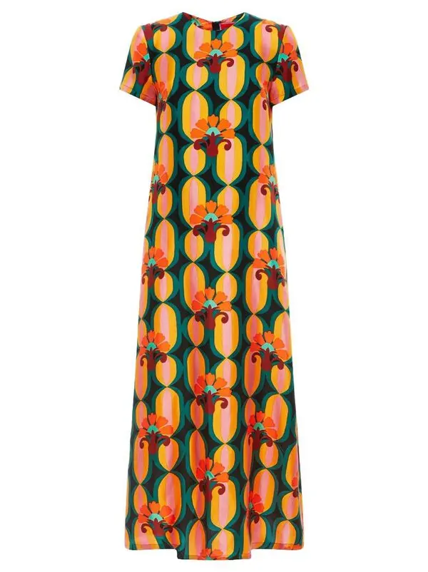 La DoubleJ Swing Dress - Arcturus Blue