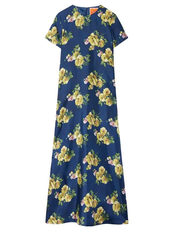 La DoubleJ Swing Dress - Riptide Midnight Blue
