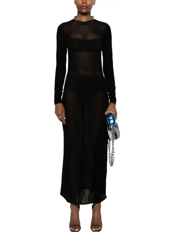 Jean Paul Gaultier Morphing Maxi Dress - Black