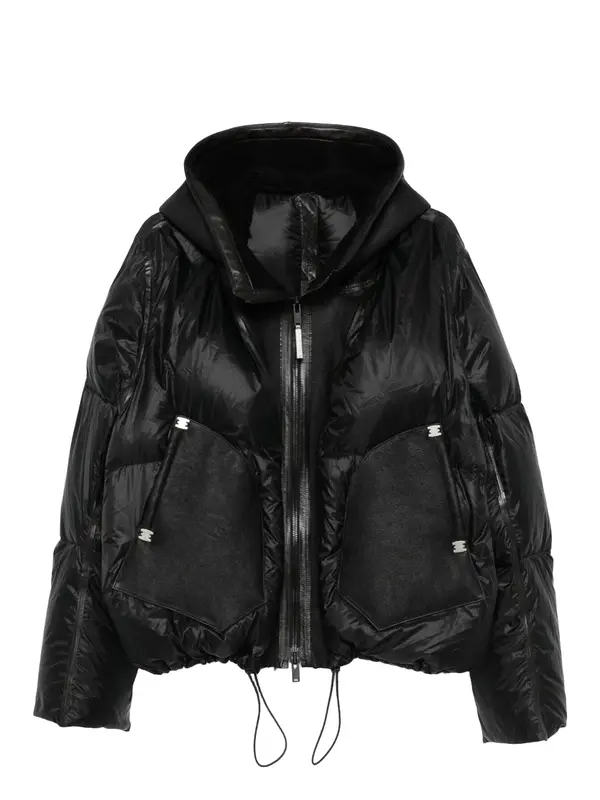 ISAAC SELLAM EXPERIENCE Equivocation Puffer Jacket - Black