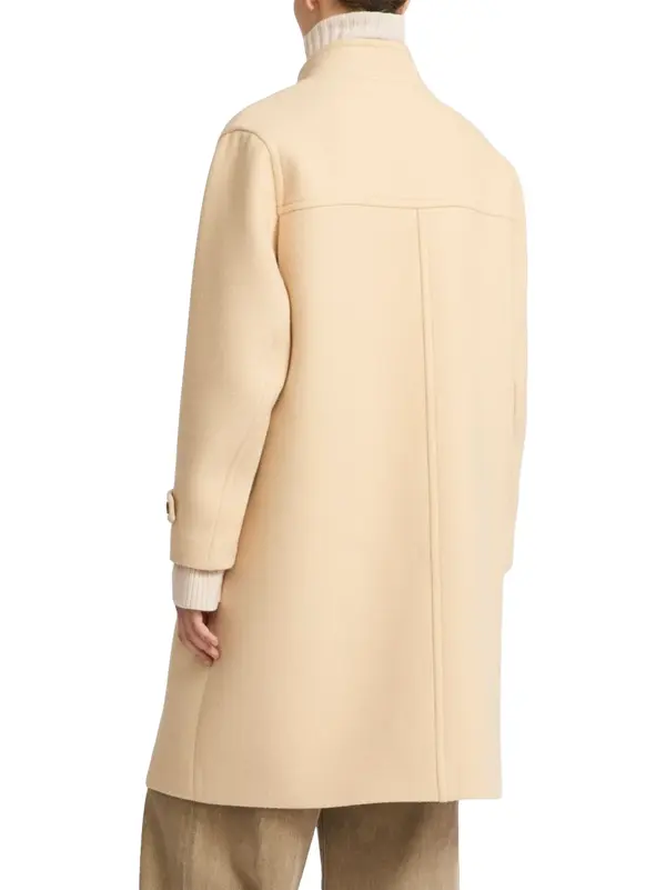 YVES SALOMON Wool Coat - Neutrals