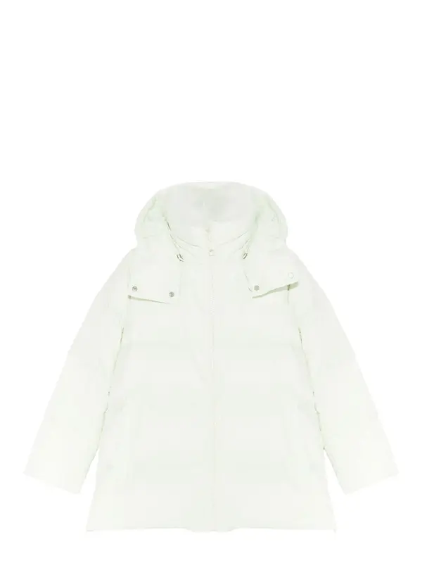 YVES SALOMON Shearling-trimmed Down Jacket - Green