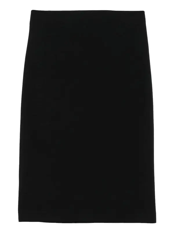 Staud Pascale Midi Skirt - Black