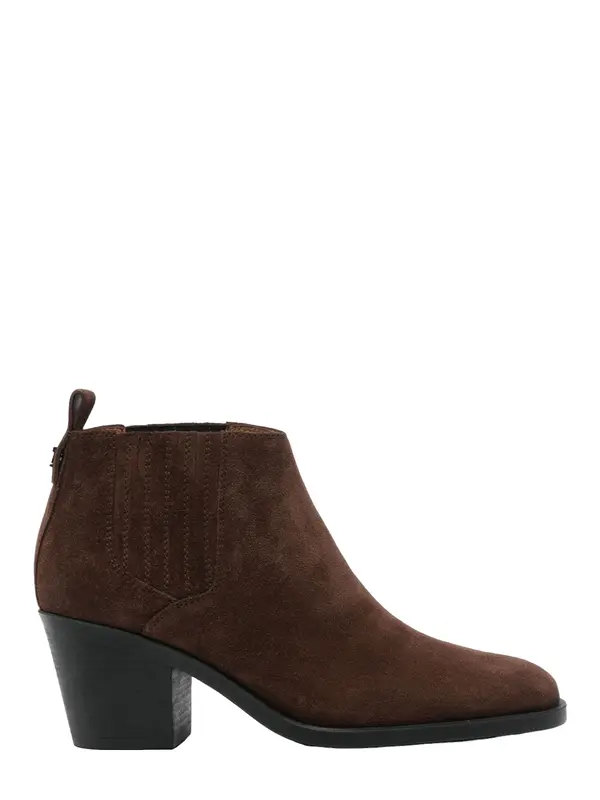 TOD'S 65mm Suede Ankle Boots - Brown