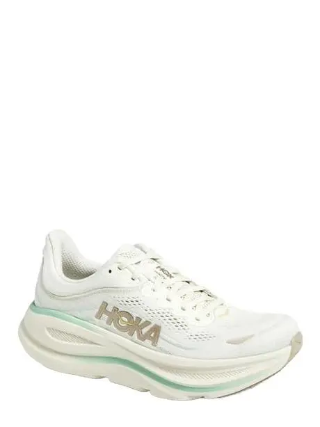 Hoka Bondi Running Shoe - Truffle Salt/sea Glass