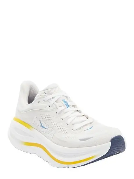 HOKA Bondi Running Shoe - White/grout