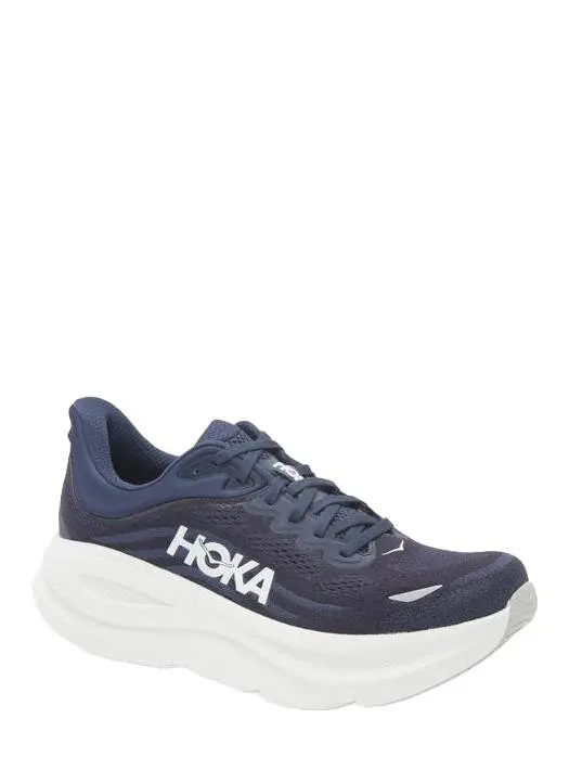 HOKA Bondi Running Shoe - Varsity Navy/black