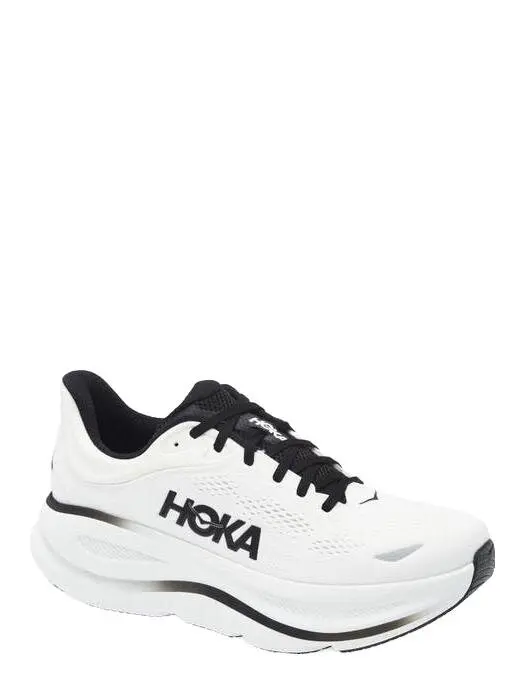 Hoka Bondi Sneaker - White / Black