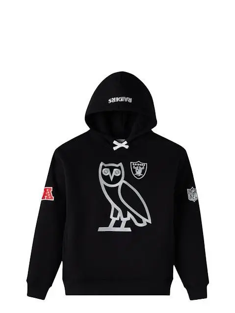 OVO X Nfl Las Vegas Raiders Icon Team Hoodie - Black