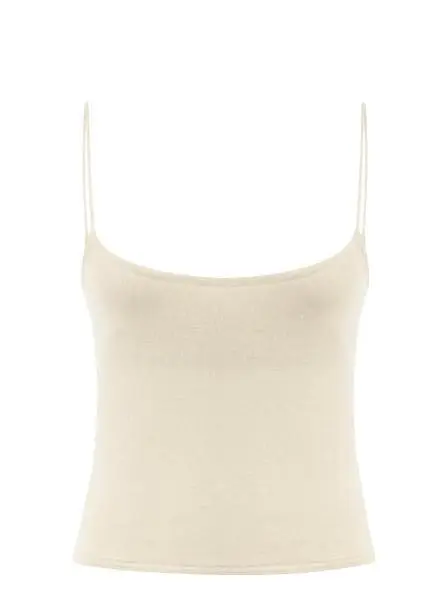 LABECA LONDON Billie Cashmere Top - Medium Beige