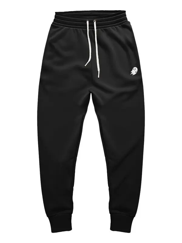DALIX Ghost Fleece Jogger Sweatpants - Black