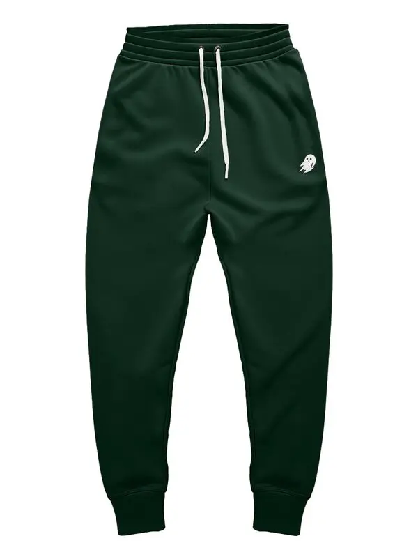 DALIX Ghost Fleece Jogger Sweatpants - Forest Green