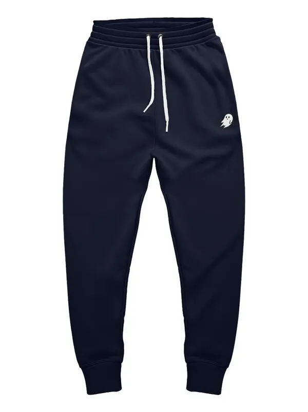 DALIX Ghost Fleece Jogger Sweatpants - Navy Blue