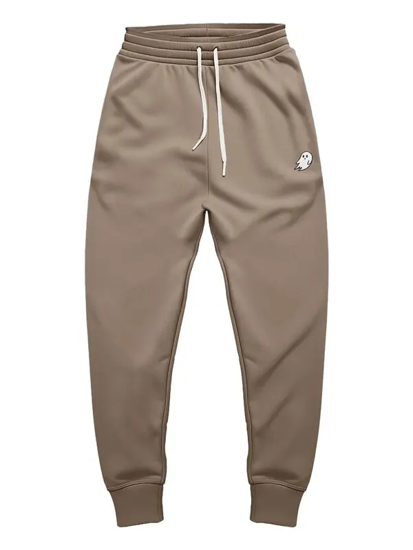 DALIX Ghost Fleece Jogger Sweatpants - Tan