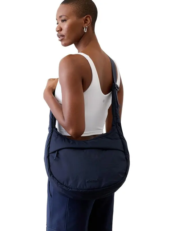 Athleta All About Hobo Crossbody Bag - Navy