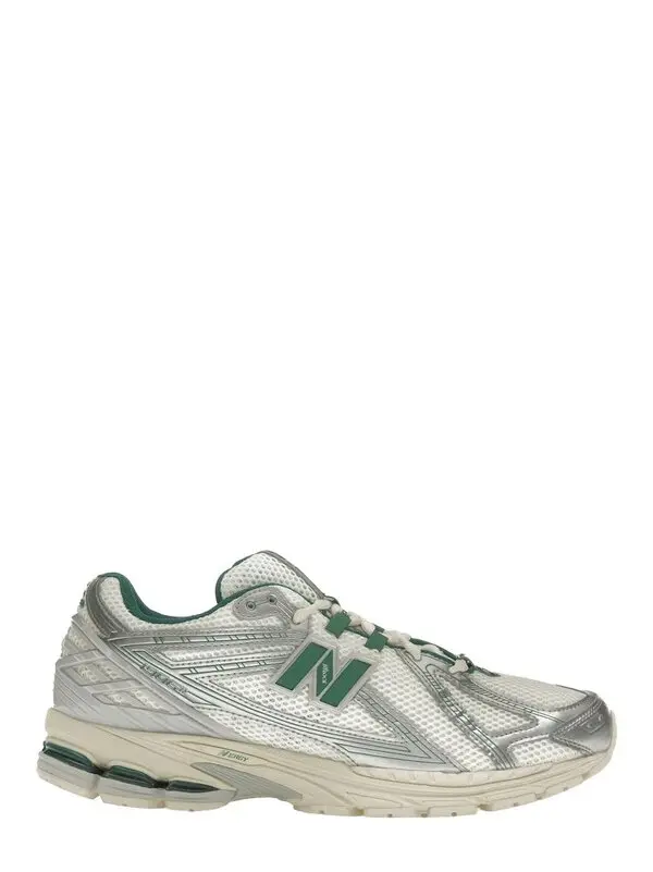 NEW BALANCE 1906r Tennis Pack Sneakers - White/silver Metallic/green