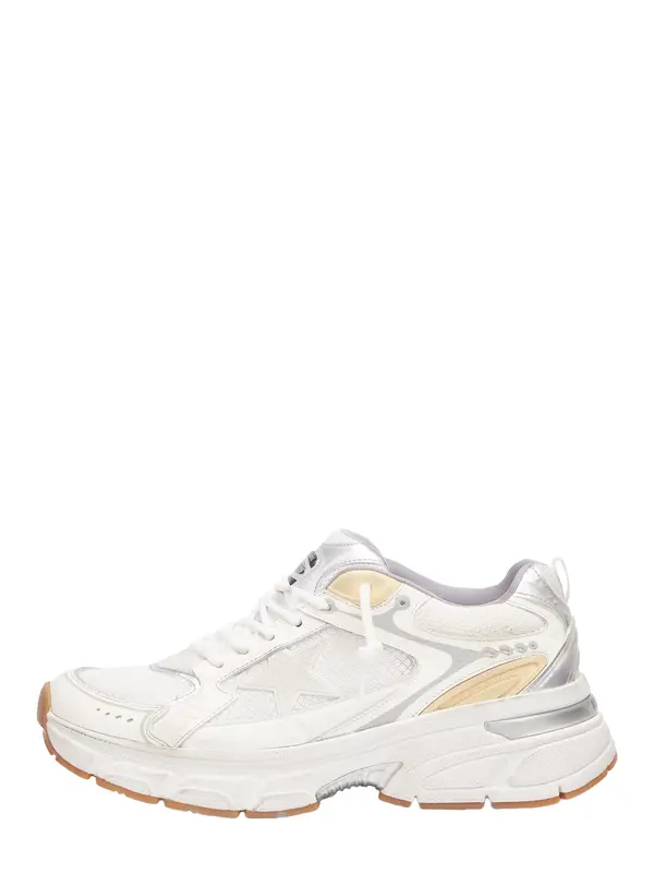 GOLDEN GOOSE Lightstar Sneakers - White/gold