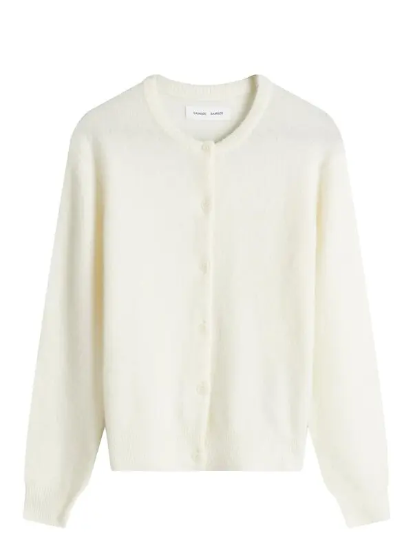 SAMSØE SAMSØE Nor Short Cardigan - Clear Cream