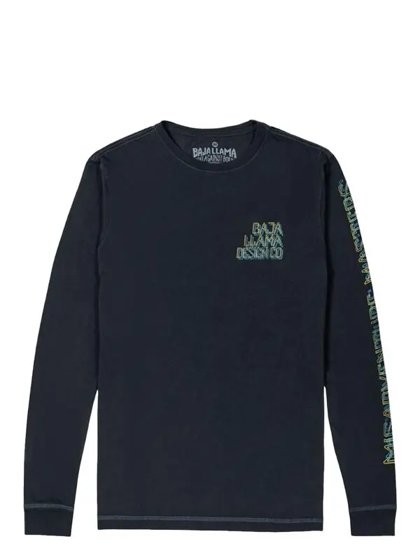 BAJA LLAMA Design Co. Long Sleeve Tee - Black