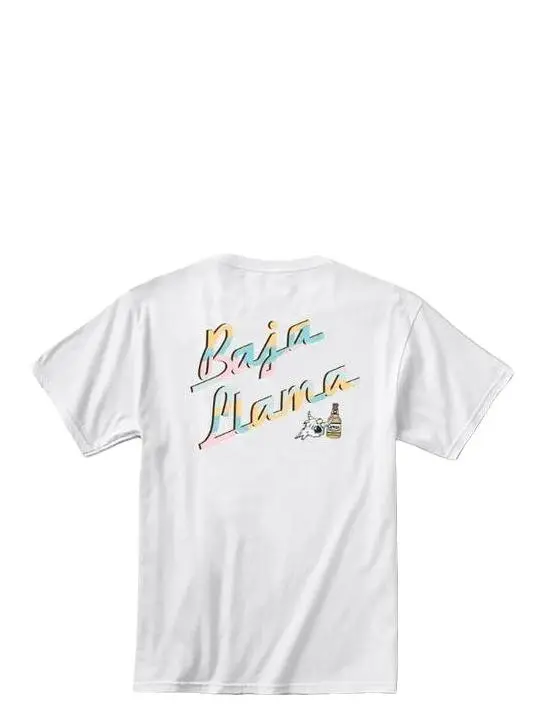 BAJA LLAMA Si Señorprimo Graphic Tee - White
