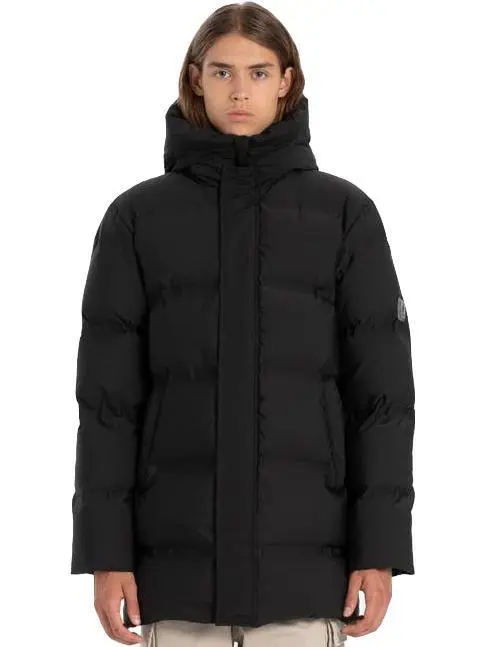POINT ZERO Premium Down Heat Sealed Puffer Jacket - Black