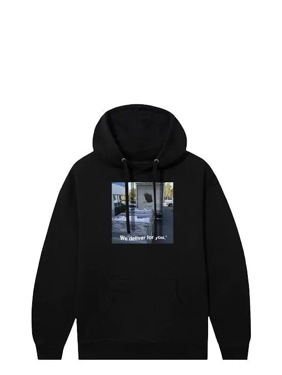 ANTI SOCIAL SOCIAL CLUB X Usps Delivery Hoodie - Black