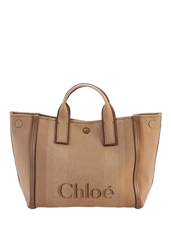 Chloé Carry Medium Tote - Deep Taupe