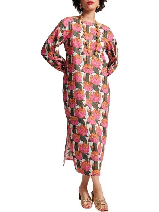 FRANCES VALENTINE Minnow Maxi Dress - Pink/multi 1