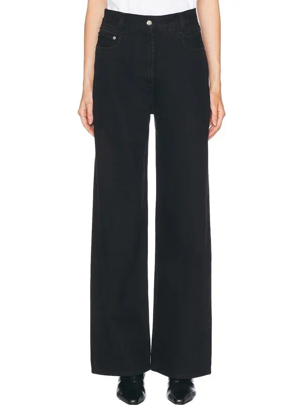 Beaufille Elipse Wide Leg Jeans - Black