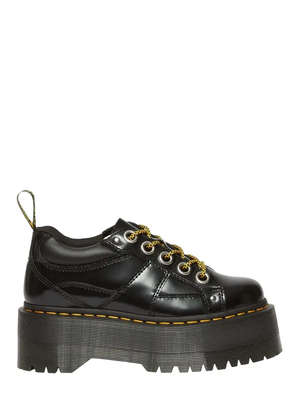 Dr. Martens 5-eye Max Buttero Leather Platform - Black
