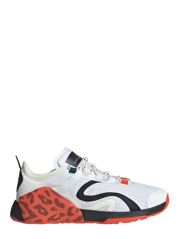 Adidas By Stella Mccartney Dropset Leopard Sneakers - White