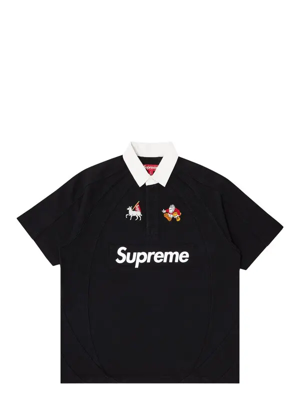 Supreme Short-sleeve Rugby - Black