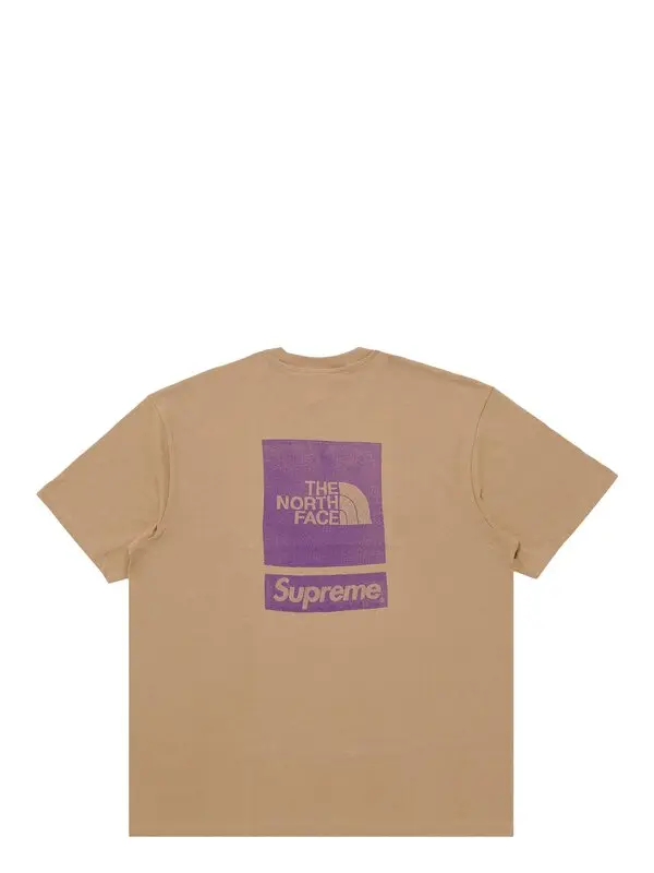 Supreme X The North Face Short-sleeve Top 'khaki - Tan