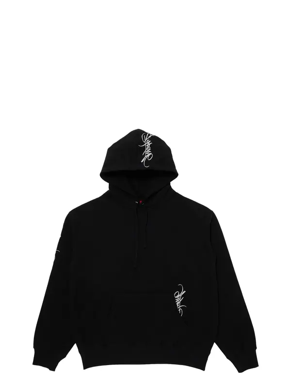 Supreme Tag Hooded Sweatshirt - Black