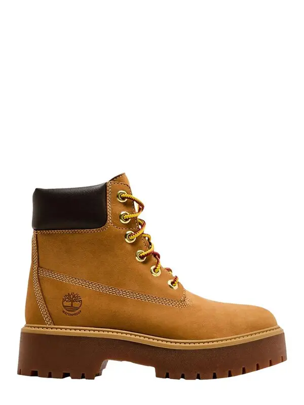 Timberland 6-inch Premium Platform Boots - Tan