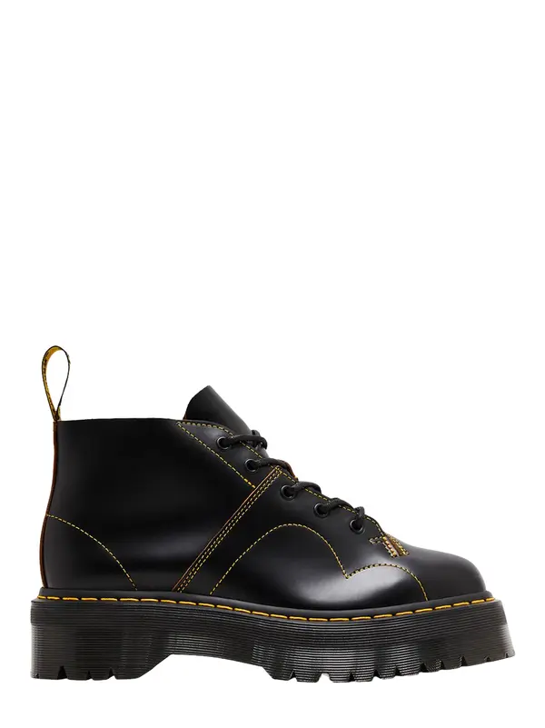 Dr. Martens Church Platform Monkey Boots - Black