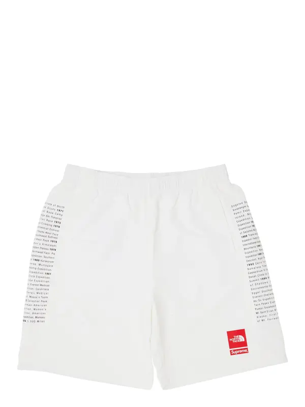Supreme X The North Face Nylon Short - White