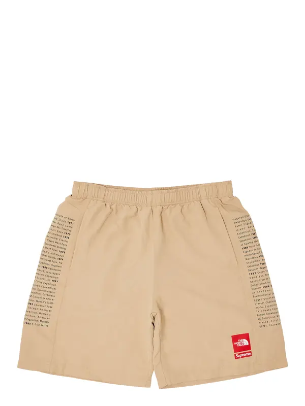 Supreme X The North Face Nylon Short - Tan
