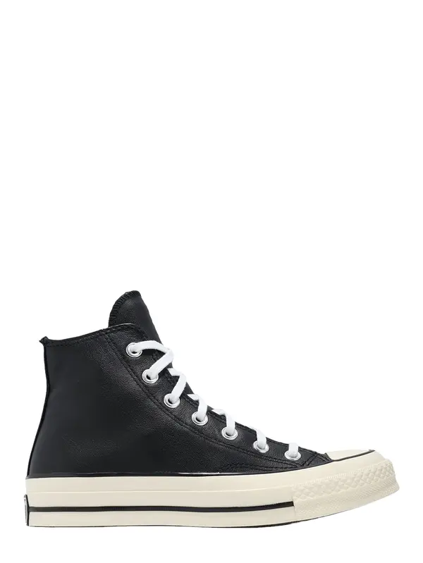 CONVERSE Chuck 70 Leather High Top Sneakers - Black