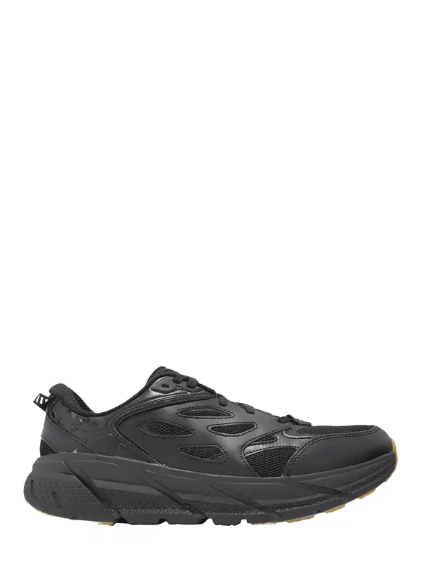 HOKA Clifton L Gum Sneakers - Black