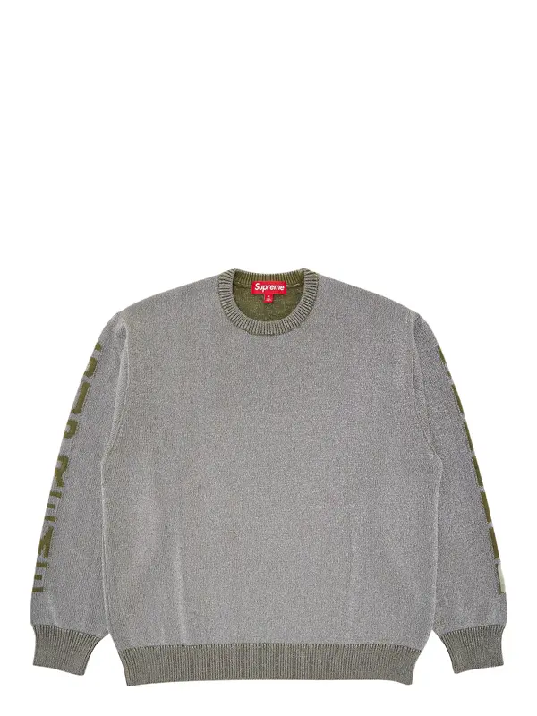 Supreme Reflective Sweater - Green