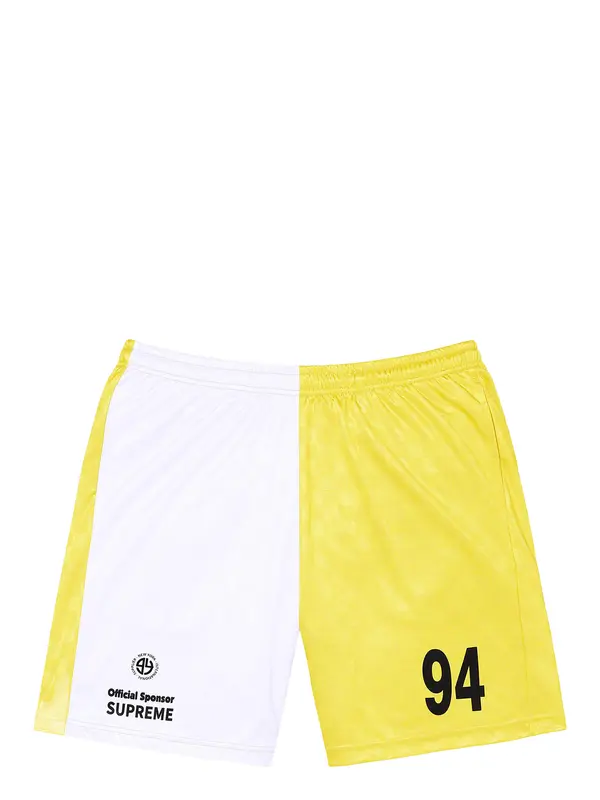 Supreme Split Soccer Short - White